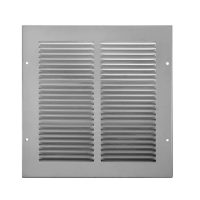 Pyroplex® 300x300mm Cover Grille - Silver - Fire Seals Direct
