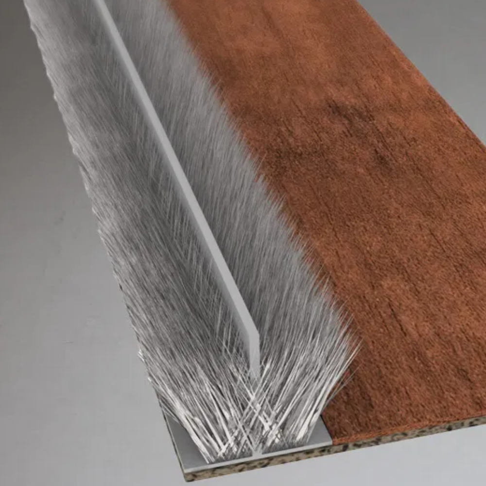 Surface Mounted Intumescent Strip Single Doorset WHITE - Fire Seals Direct