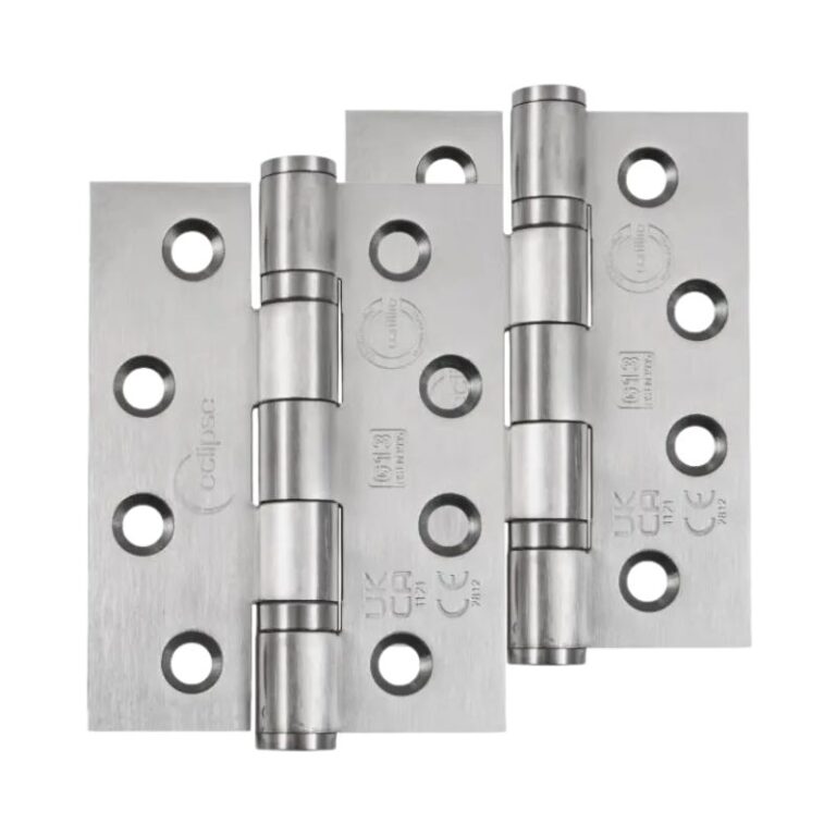 Eclipse Grade 13 Ball Bearing Fire Door Hinge - Satin Stainless Steel ...