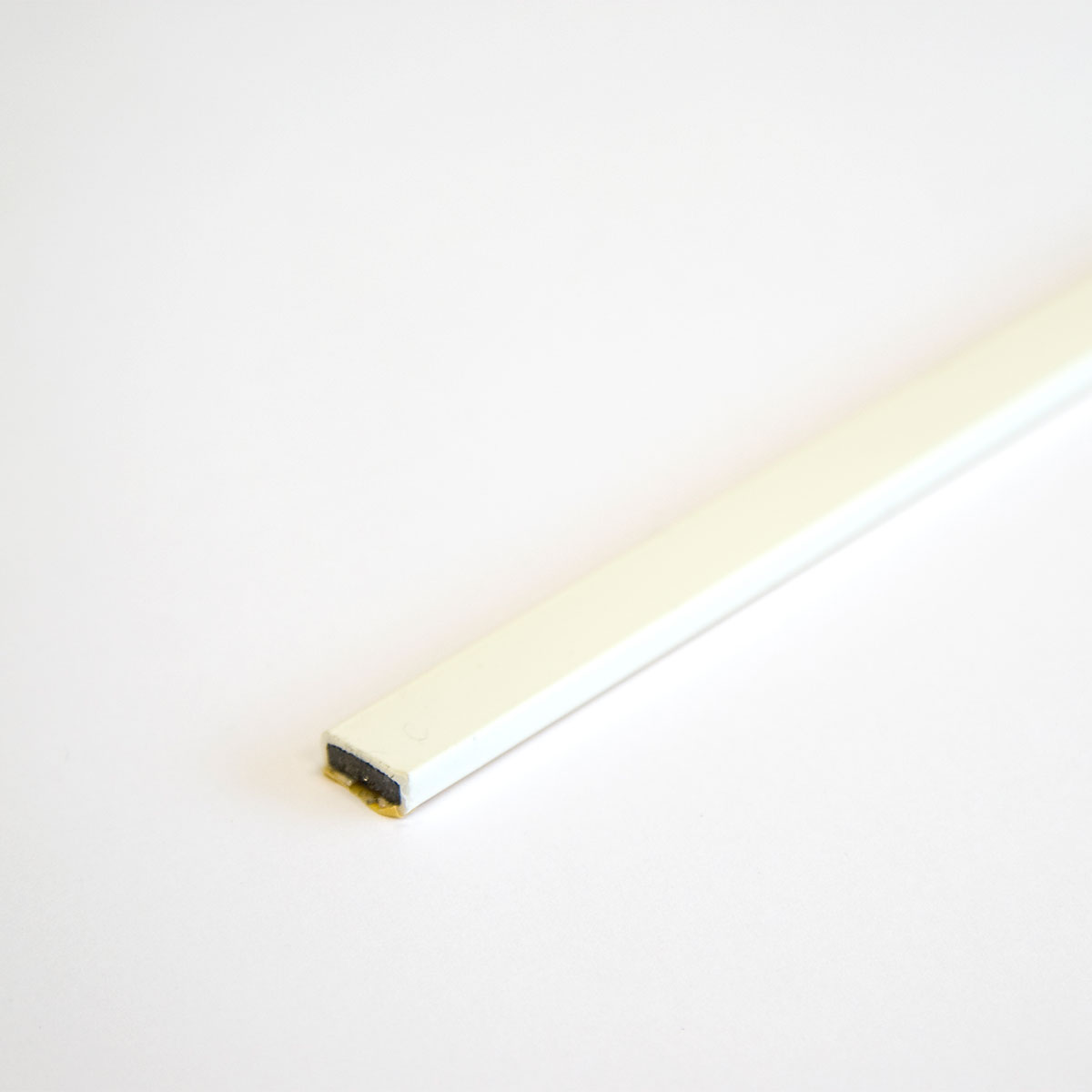 10 x 4mm Fire only intumescent strip 2.1m White - Fire Seals Direct