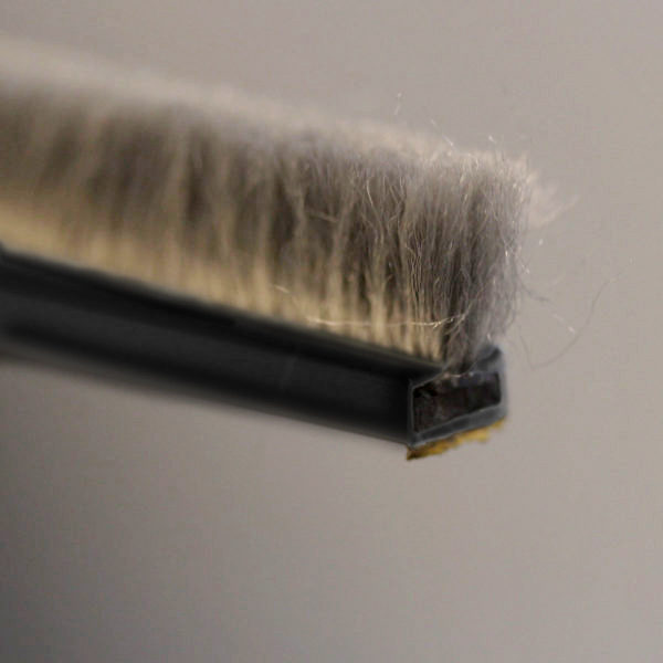 10mm x 4mm x 2.1m Pyroplex Twin Fin Brown Intumescent Strip Fire ...