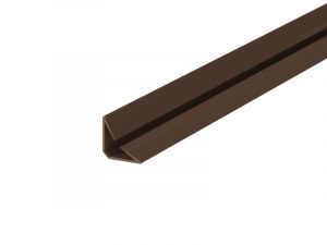 Lorient LAS1010 Batwing Acoustic & Smoke Seal - 10 x 10mm - Dark Brown ...
