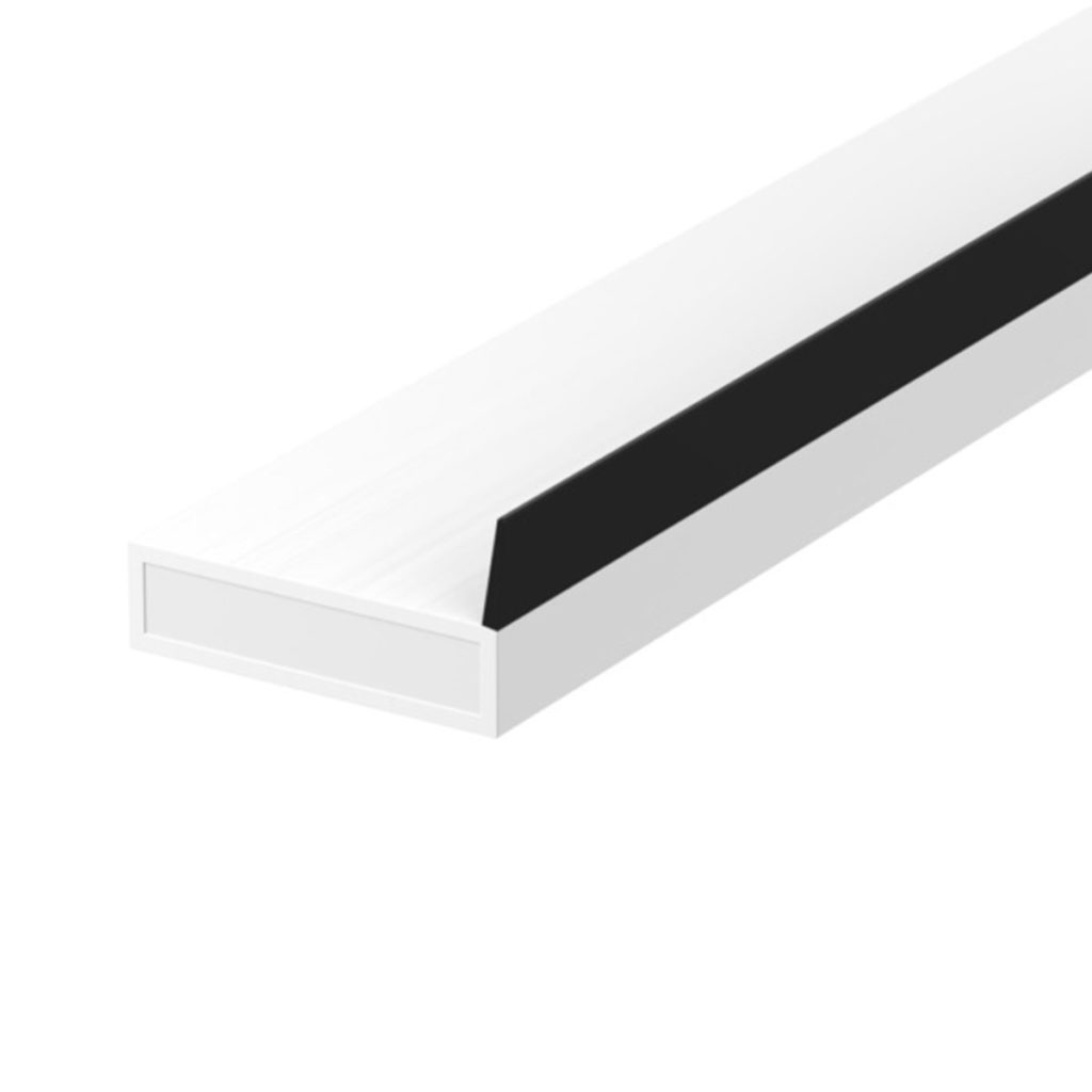 Lorient AS (SIDE FIN) Acoustic Fire/Smoke seal 20x4mm WHITE - Fire ...