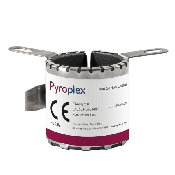 Pyroplex Intumescent Pipe Collar - 48mm 4hr - Fire Seals Direct