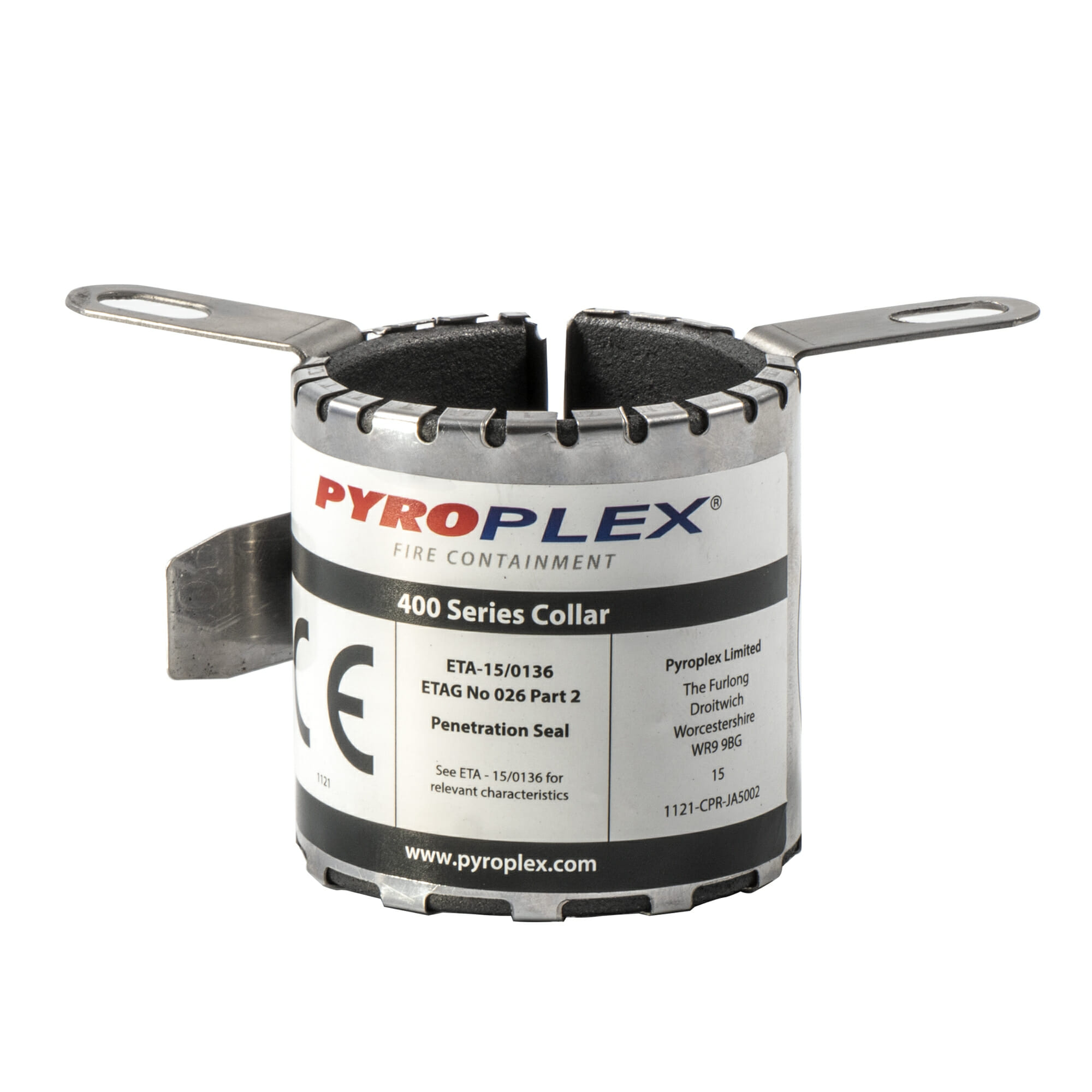 Pyroplex Intumescent Pipe Collar - 48mm 4hr - Fire Seals Direct