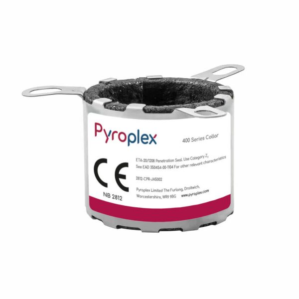 Pyroplex Intumescent Pipe Collar - 55mm 4hr - Fire Seals Direct