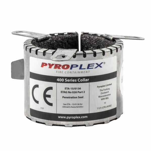 Pyroplex Intumescent Pipe Collar - 68mm 4hr - Fire Seals Direct