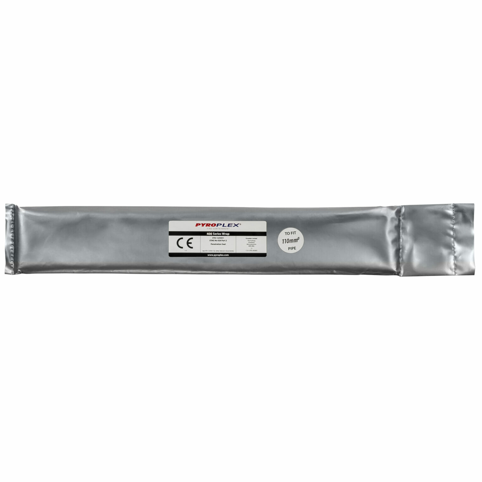 Intumescent Pipe Wrap 110mm - 4 hour - Fire Seals Direct
