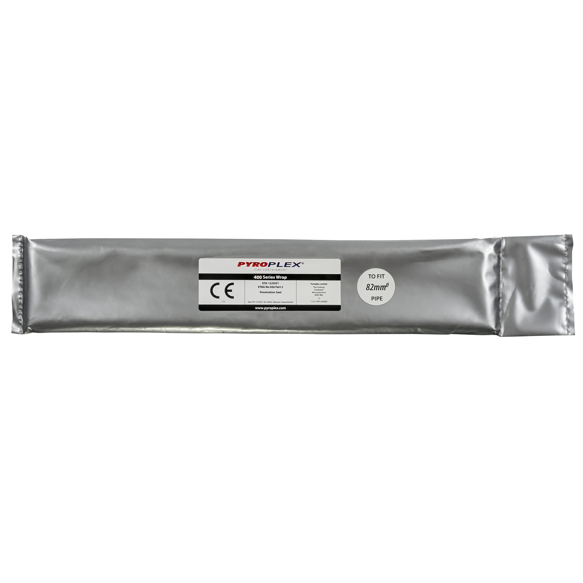 Intumescent Pipe Wrap 82mm - 4 hour - Fire Seals Direct