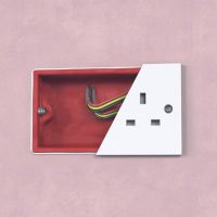 Quelfire Putty Pad for Electrical Socket Box - Single - Fire Seals Direct