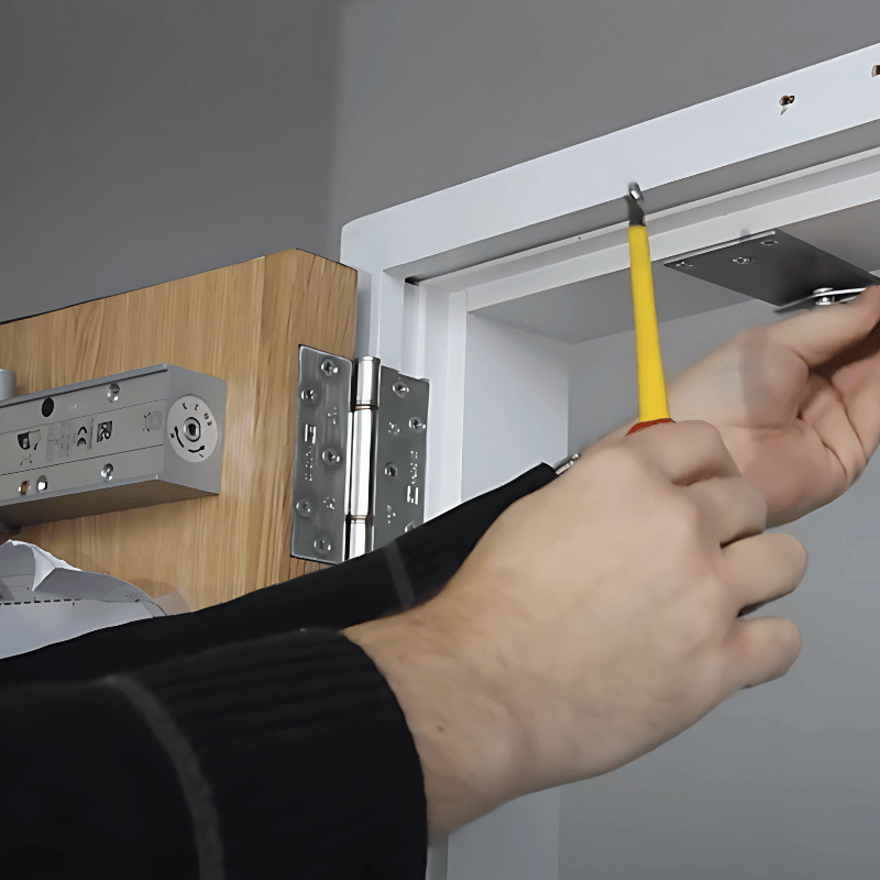 Rutland TS9205 Door Closer Backcheck & Delayed Action - Satin Nickel