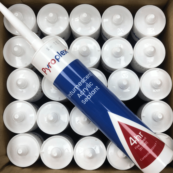 Pyroplex Intumescent Acrylic Sealant Bulk Pack of 25 - Fire Seals Direct