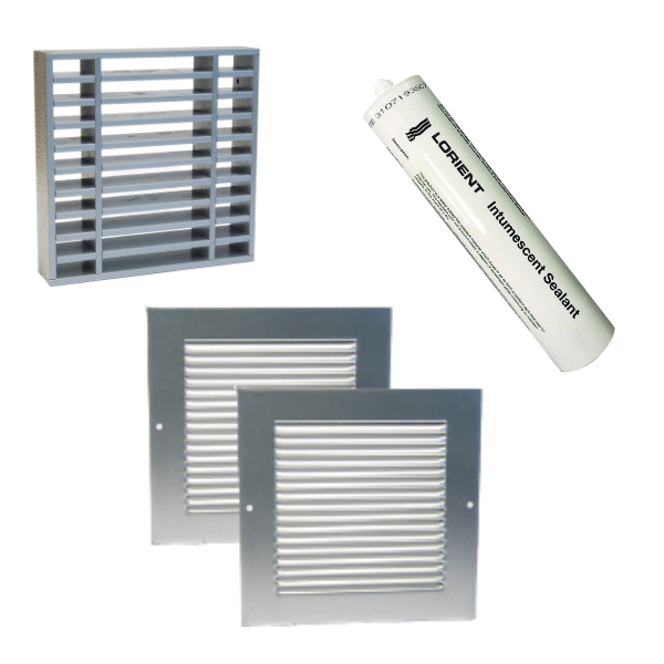 Intumescent Vents: Air & Door Transfer Grilles | FireSealsDirect