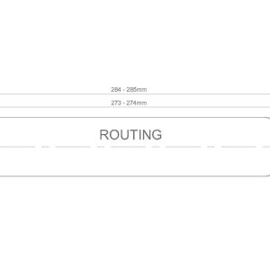 Lorient Firemaster Intumescent Letterbox 12"/304mm Silver - Fire Seals ...