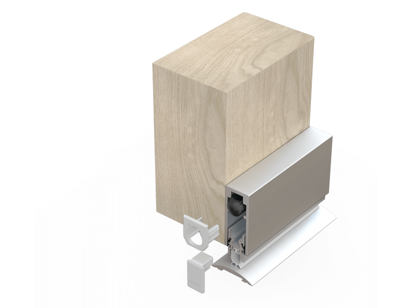 Lorient LAS8002si Drop Down Seal - 835mm - Fire Seals Direct