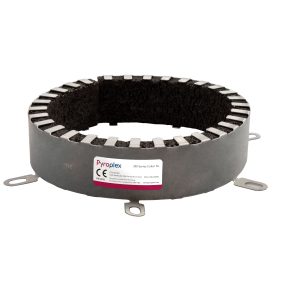 Pyroplex Intumescent Pipe Collar - 125mm 4hr - Fire Seals Direct