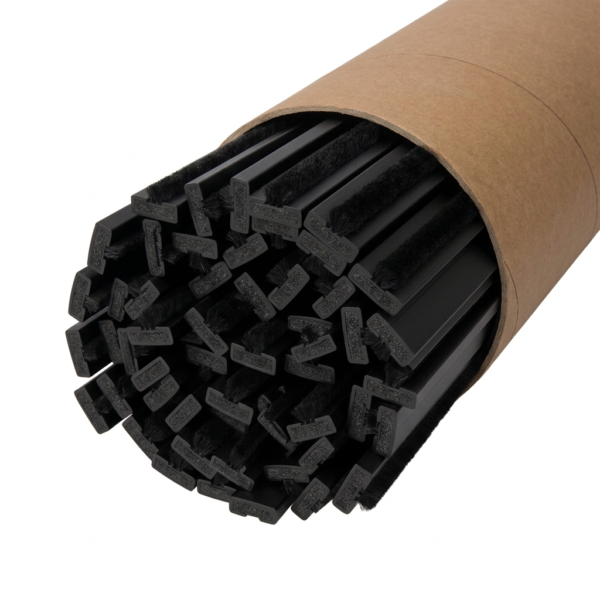 Pyroplex Fire & Smoke Seal Intumescent Strip, Brush, 15mm x 4mm x 2.1m ...