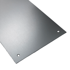 Kick Plate - 750 x 150 x 1.2mm - Satin Anodised - Fire Seals Direct