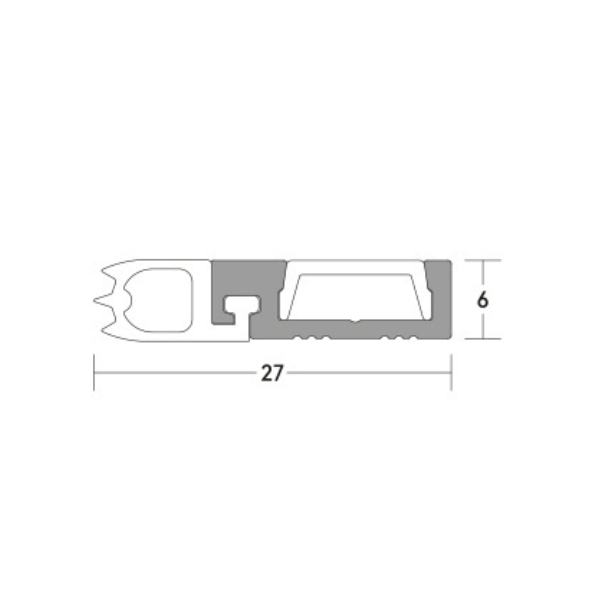 Lorient LAS7001si Perimeter Seal 2.1m - Fire Seals Direct