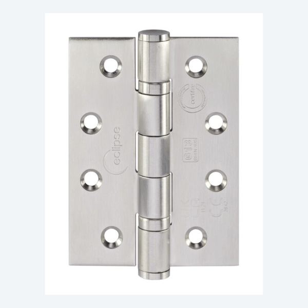 Eclipse Grade 13 Ball Bearing Fire Door Hinge - Satin Stainless Steel ...