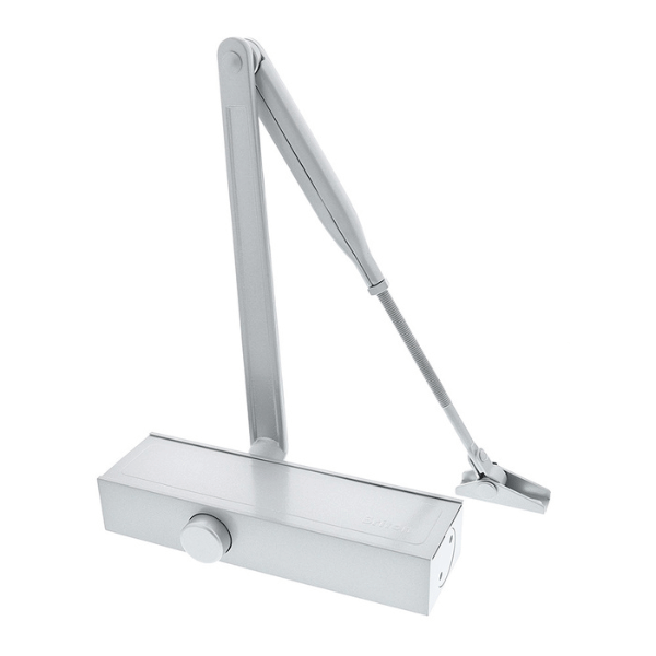 Briton 1110 Door Closer - Silver - Fire Seals Direct
