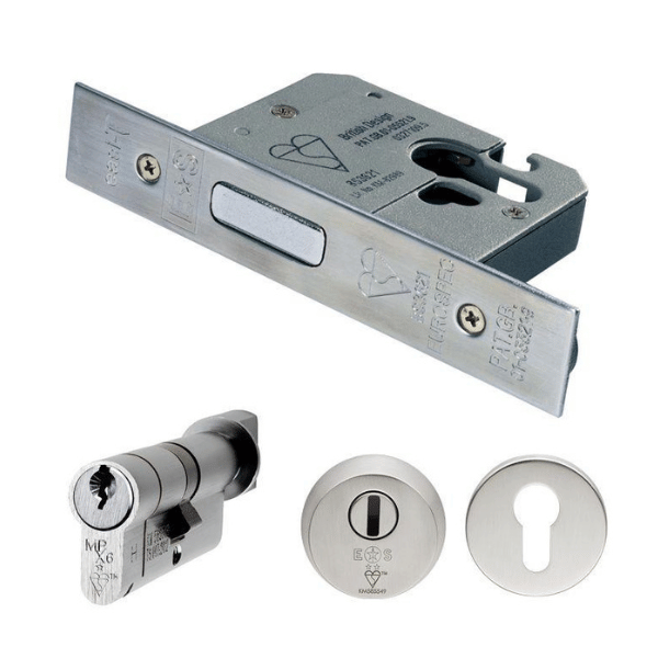 Carlisle Brass Euro Profile BS Cylinder & Thumbturn Deadlock - 76mm ...