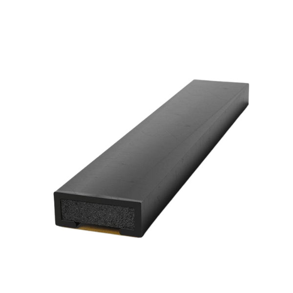 Pyroplex Fire Only Intumescent Strip, 10mm x 4mm x 2.1m, Black - Fire ...