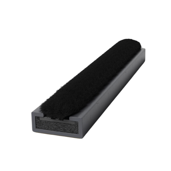 Pyroplex Fire & Smoke Seal Intumescent Strip, Brush, 10mm x 4mm x 2.1m ...