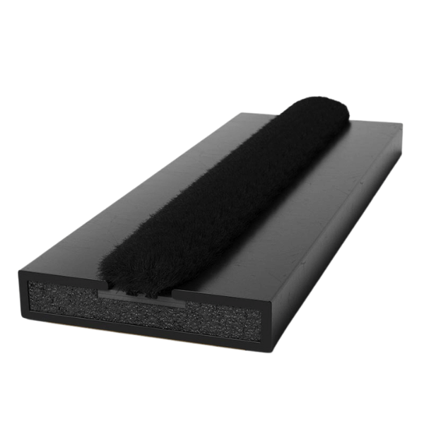 Pyroplex Fire & Smoke Seal Intumescent Strip, Brush, 20mm x 4mm x 2.1m ...