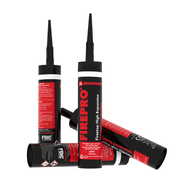 Rockwool FirePro High Expansion Intumescent Sealant - Fire Seals Direct