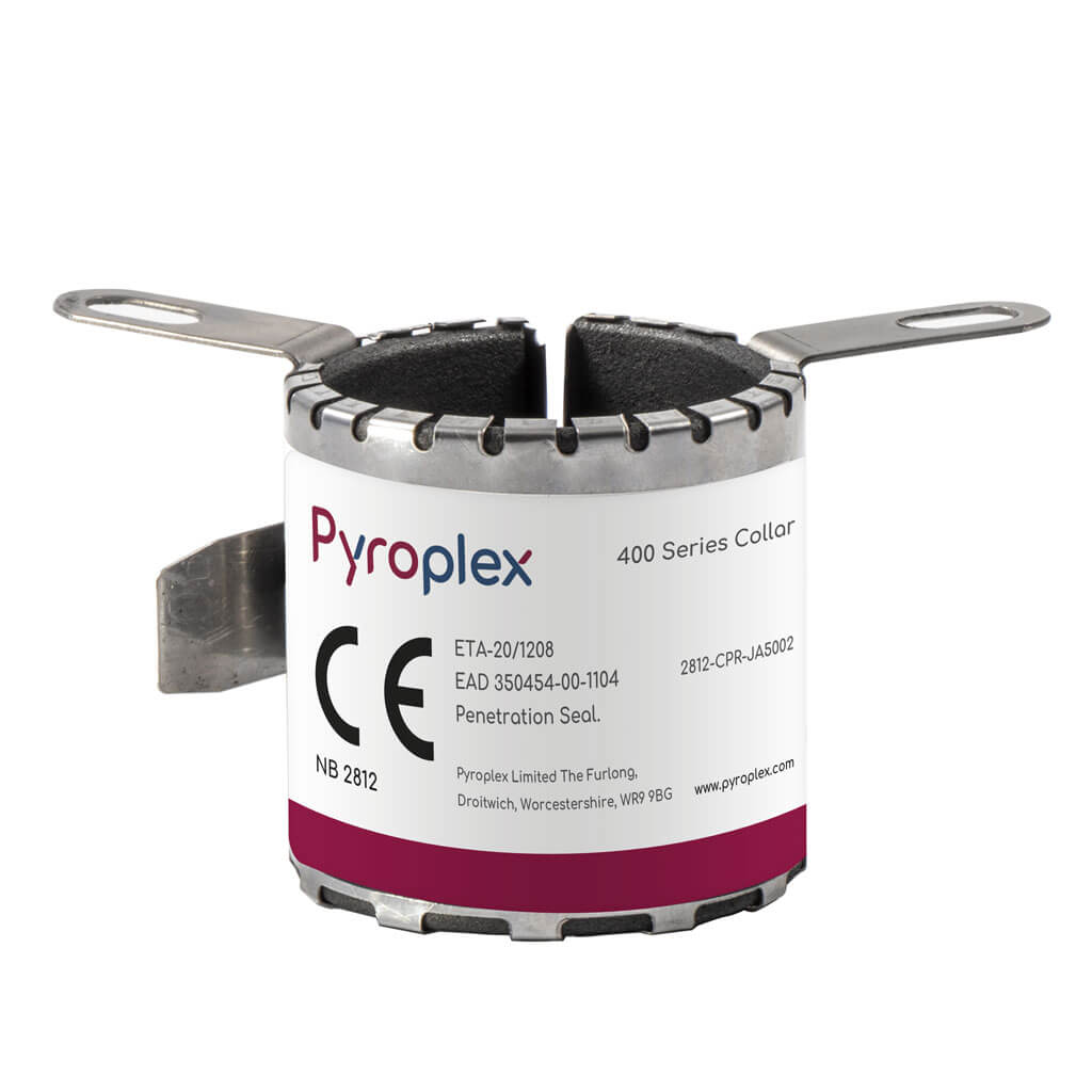 Pyroplex Intumescent Pipe Collar - 48mm 4hr - Fire Seals Direct