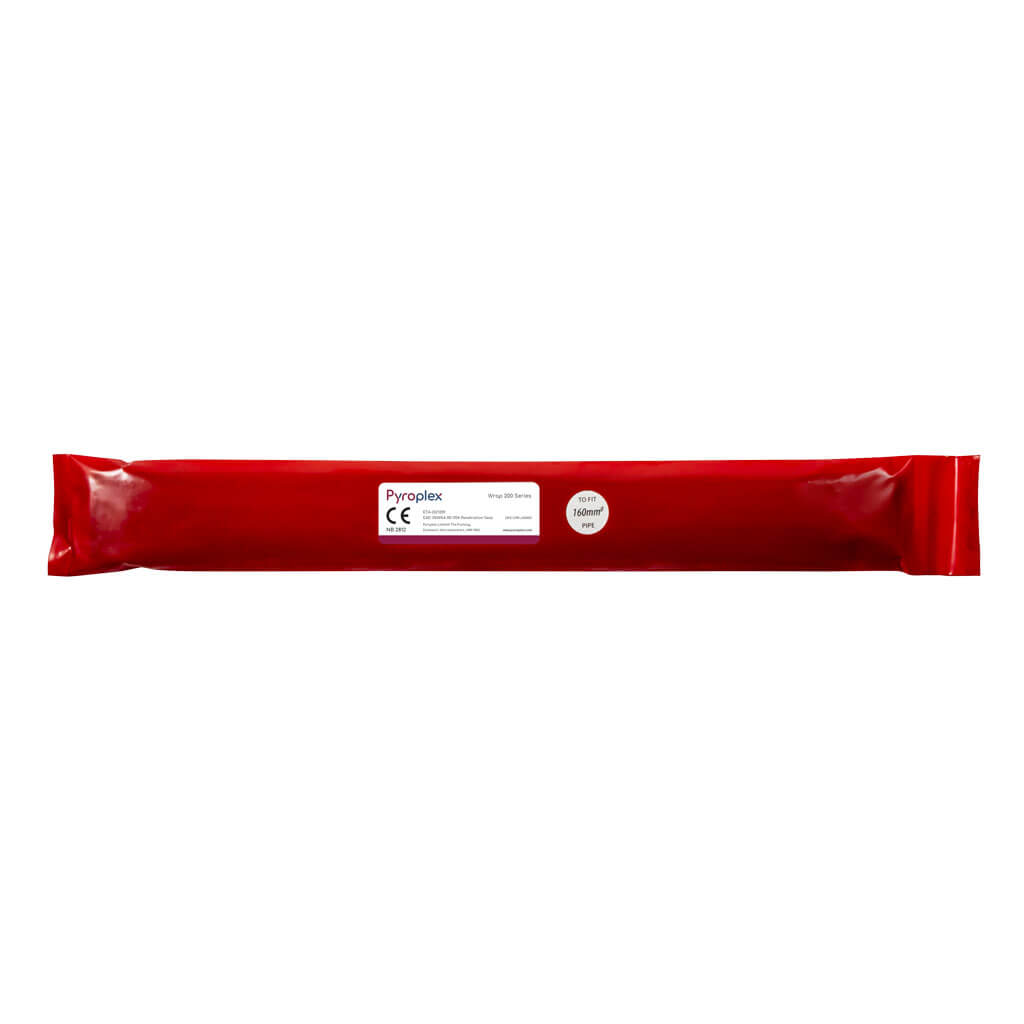 Pyroplex Intumescent Pipe Wrap 160mm - 2 hour - Fire Seals Direct