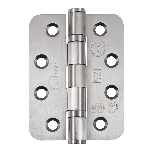 Eclipse Grade 13 Radius Ball Bearing Fire Door Hinge - Satin Stainless ...