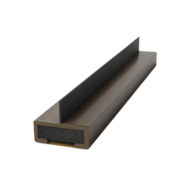 Pyroplex Fire & Smoke Seal Intumescent Strip, Single Fin, 10mm x 4mm x ...