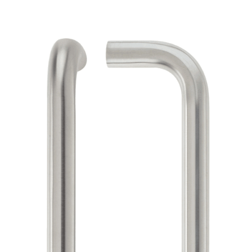Zoo 19mm D Pull Handle - 425mm Centers - Grade 304 - Fire Seals Direct