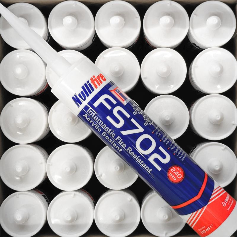 Nullifire FS702 Intumastic Fire Resistant Acrylic Sealant (Pack of 25 ...