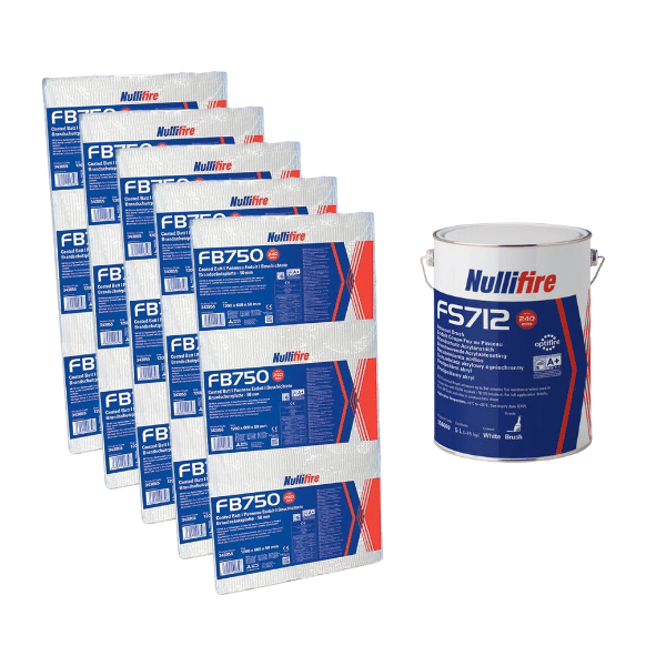 Nullifire Ablative Coated Batts Installation Kit Pack of 5 - Fire Seals ...