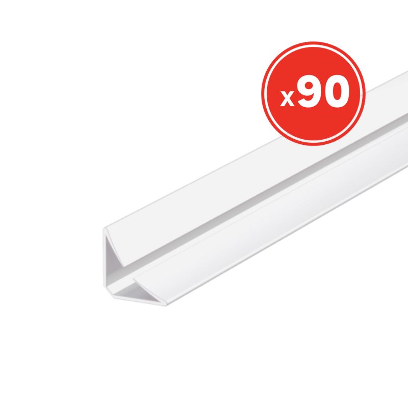Lorient LAS1015 Batwing Acoustic & Smoke Seal - 15mm x 15mm - White ...