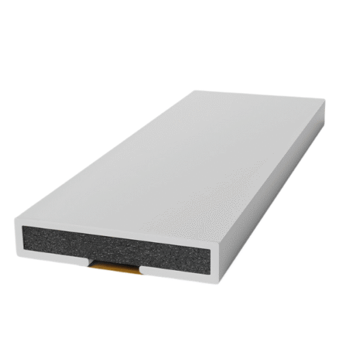 Pyroplex Fire Only Intumescent Strip, 20mm x 4mm x 2.1m, White (Pack of ...