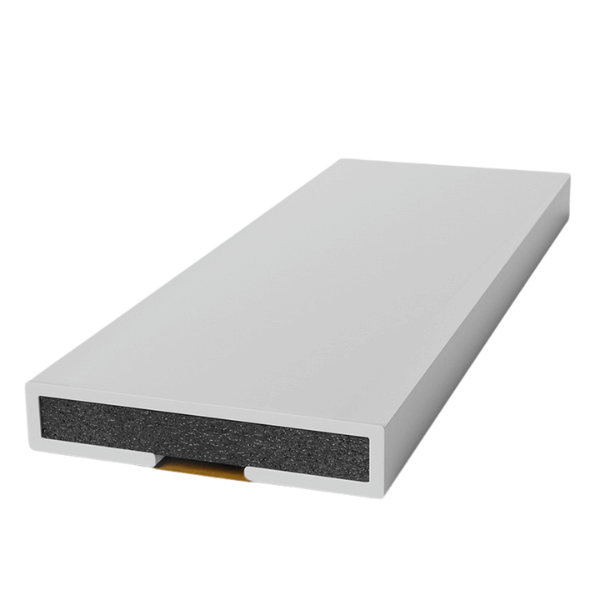 Pyroplex Fire Only Intumescent Strip, 20mm x 4mm x 2.1m, White - Fire ...