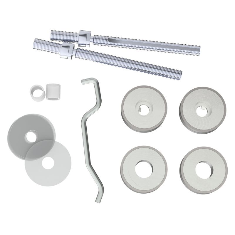 Carlisle Brass Eurospec Back-To-Back Fixing Pack for 19mm D Handles ...