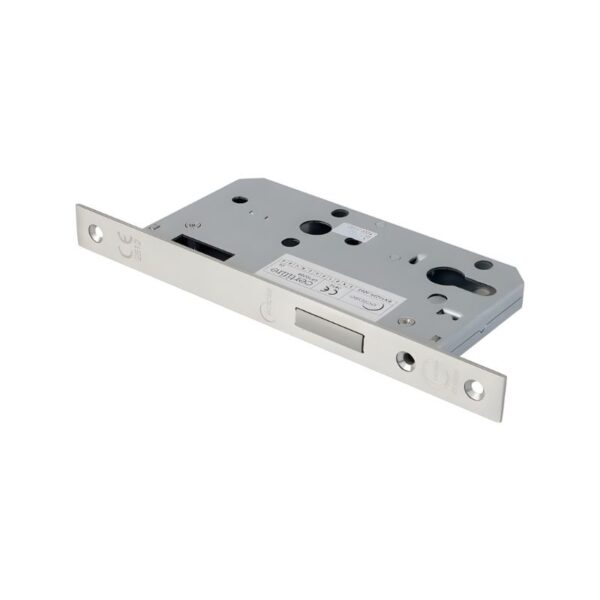 Eclipse DIN Euro Deadlock - 60mm Backset - Square Forend - Satin ...