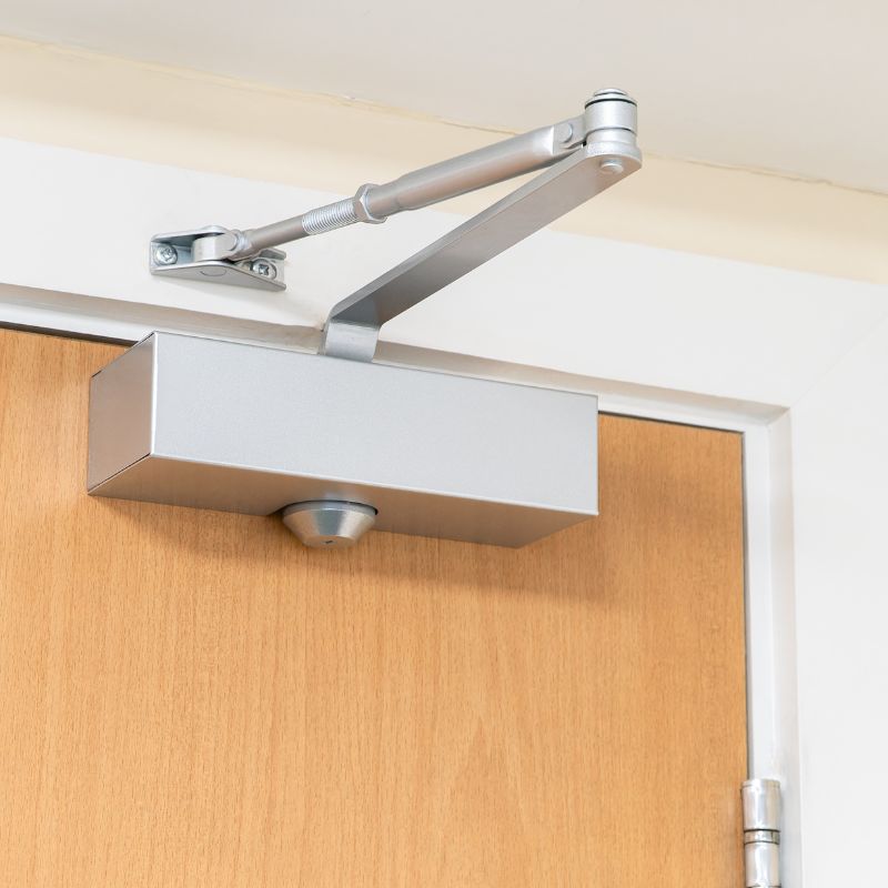 Eclipse 73 Series Door Closer with Cover - Size 3 - Silver