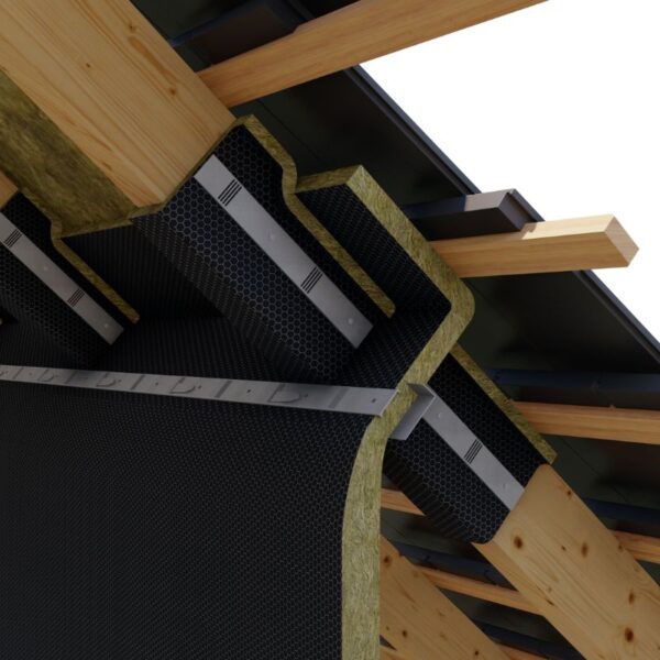 Rockwool Flexible Fire Barrier EN - Single Sided - 3.8m x 1m x 50mm