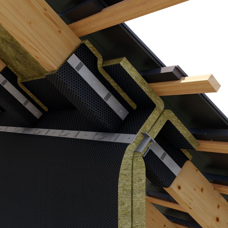 Rockwool Flexible Fire Barrier EN - Single Sided - 3.8m x 1m x 50mm